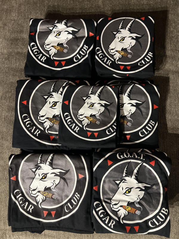 Goat cigar club t shirts | The Goat Cigar Club